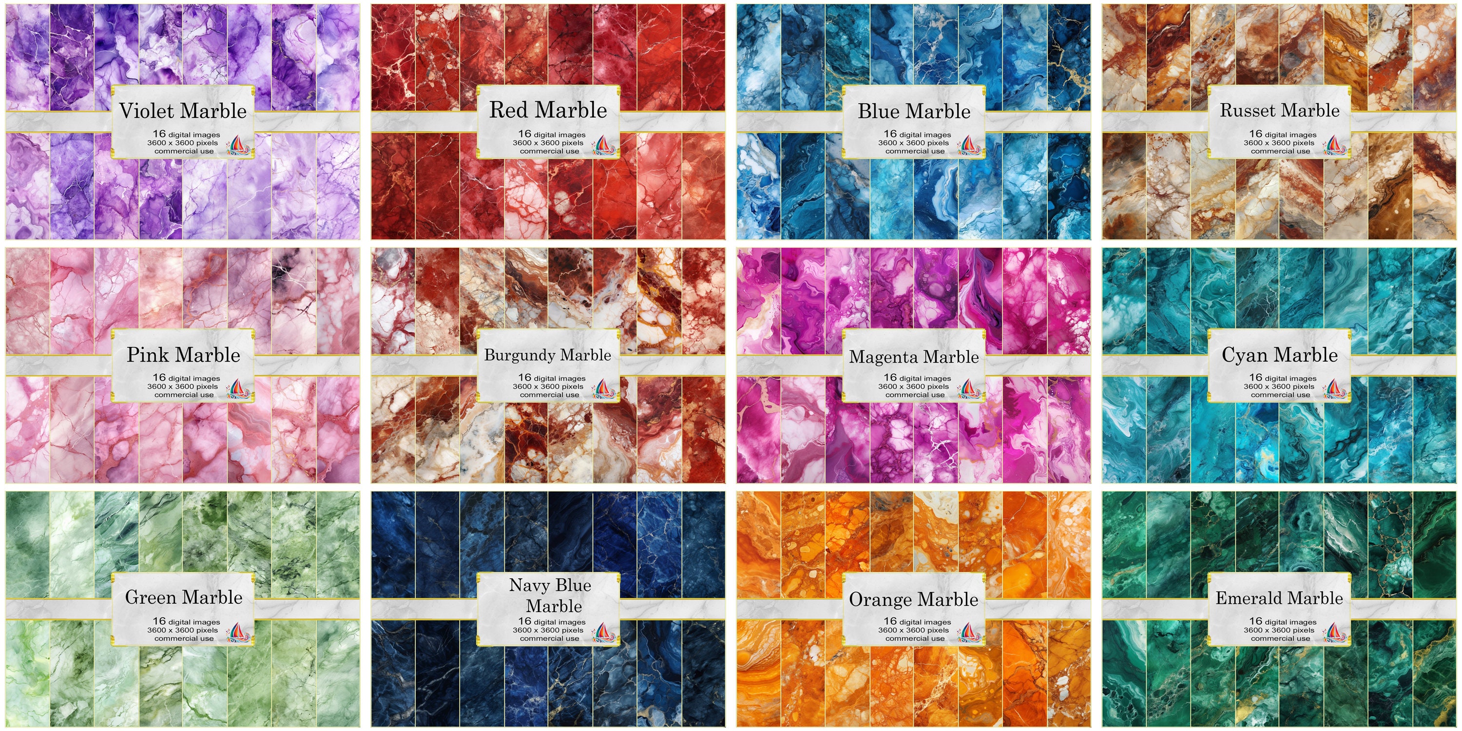 Marble Textures Bundle Marble Background Digital Paper - Etsy