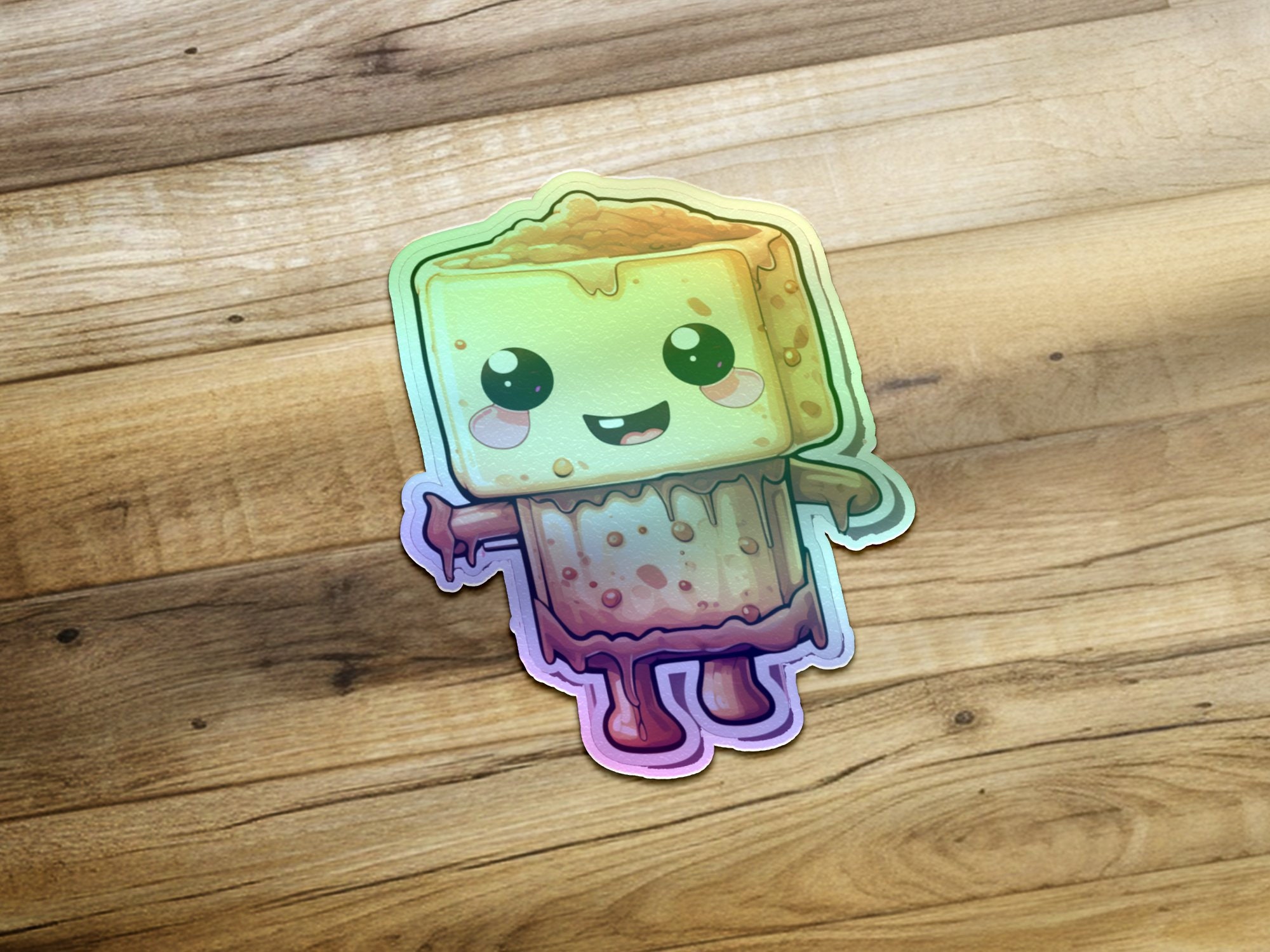 Toast Stickers, Toast Decals, Food Decals, Toast Vinyl Decal, Funny ...