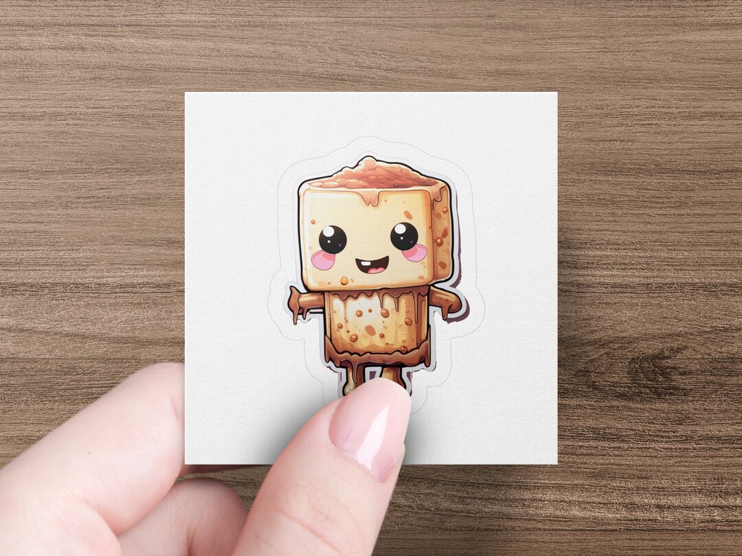 Toast Stickers, Toast Decals, Food Decals, Toast Vinyl Decal, Funny ...