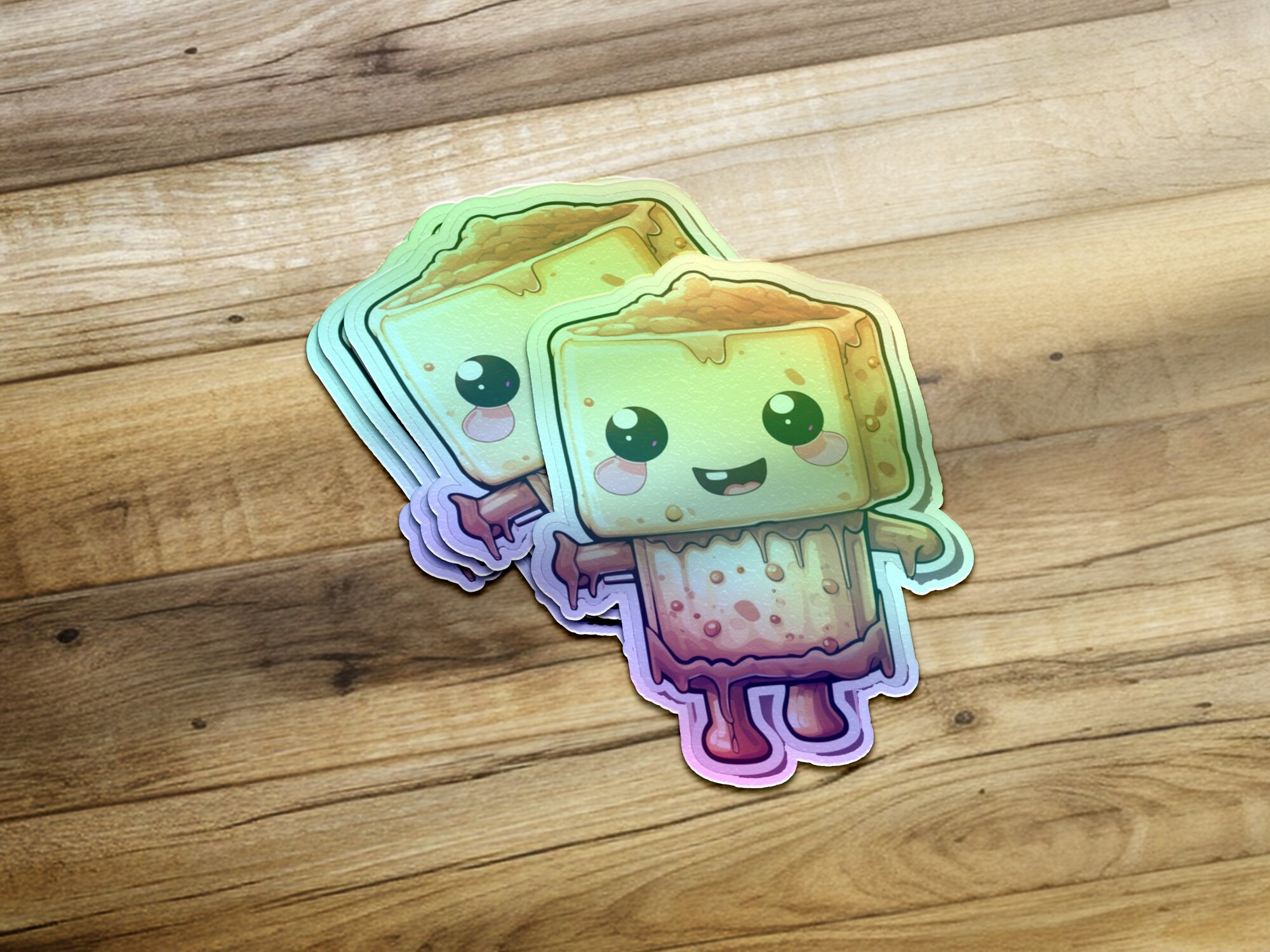 Toast Stickers, Toast Decals, Food Decals, Toast Vinyl Decal, Funny ...