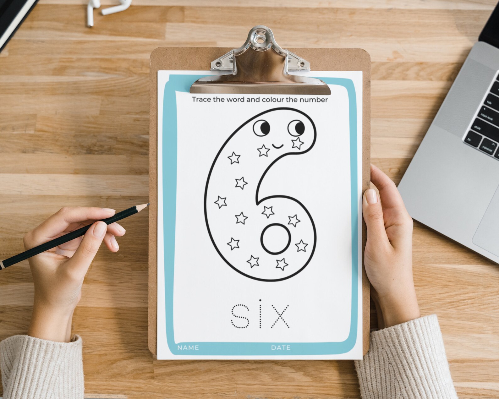 Trace and Colour Adventure - Exploring With Number Tracing and ...