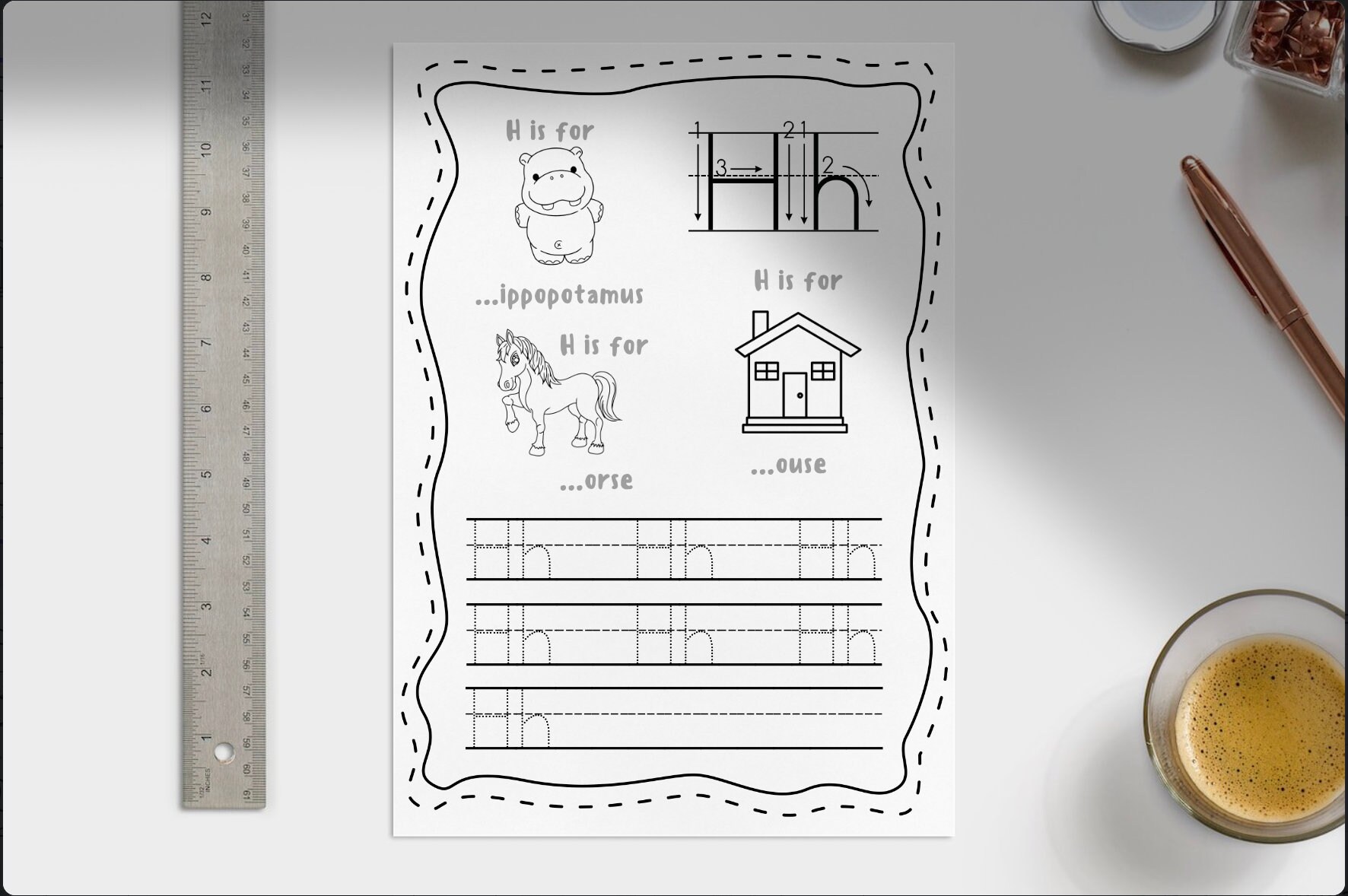 26 Printable Alphabet Tracing/writing Worksheets - Etsy