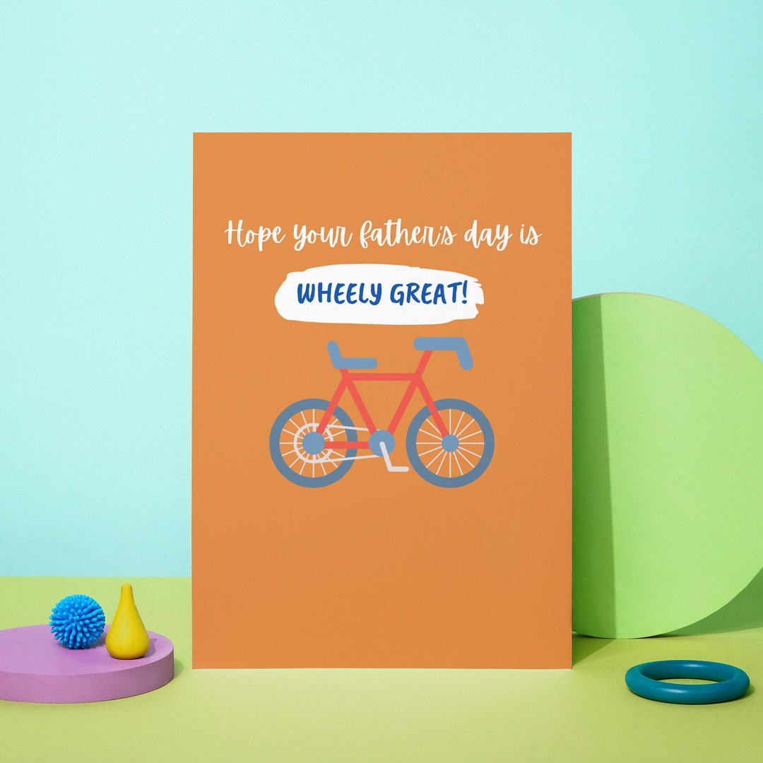 Wheely Great Dad Funny Happy Father's Day Printable Card Instant ...