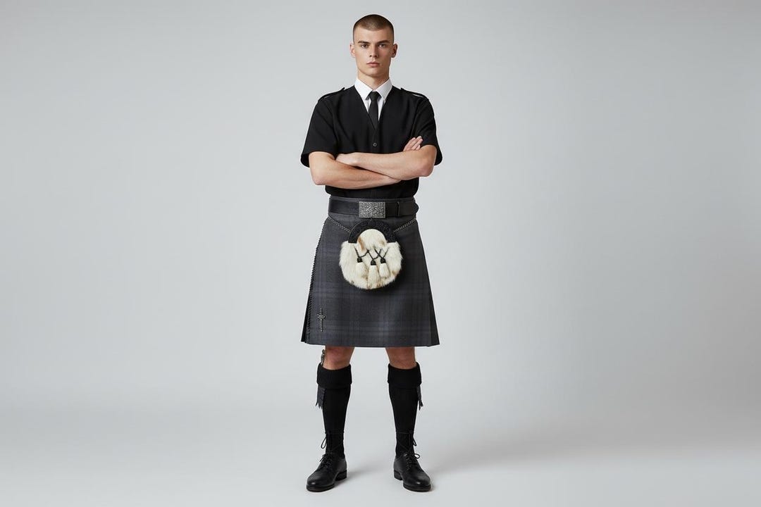 Men's Scottish Kilt Sporran – Celtic Cut-out, Antique Black Finish - Etsy