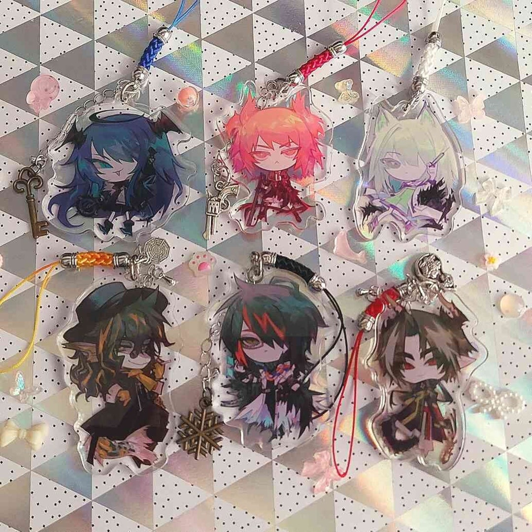 Arknights Acrylic Keychain Charms RESTOCKED and Muelsyse X Ho'olheyak ...