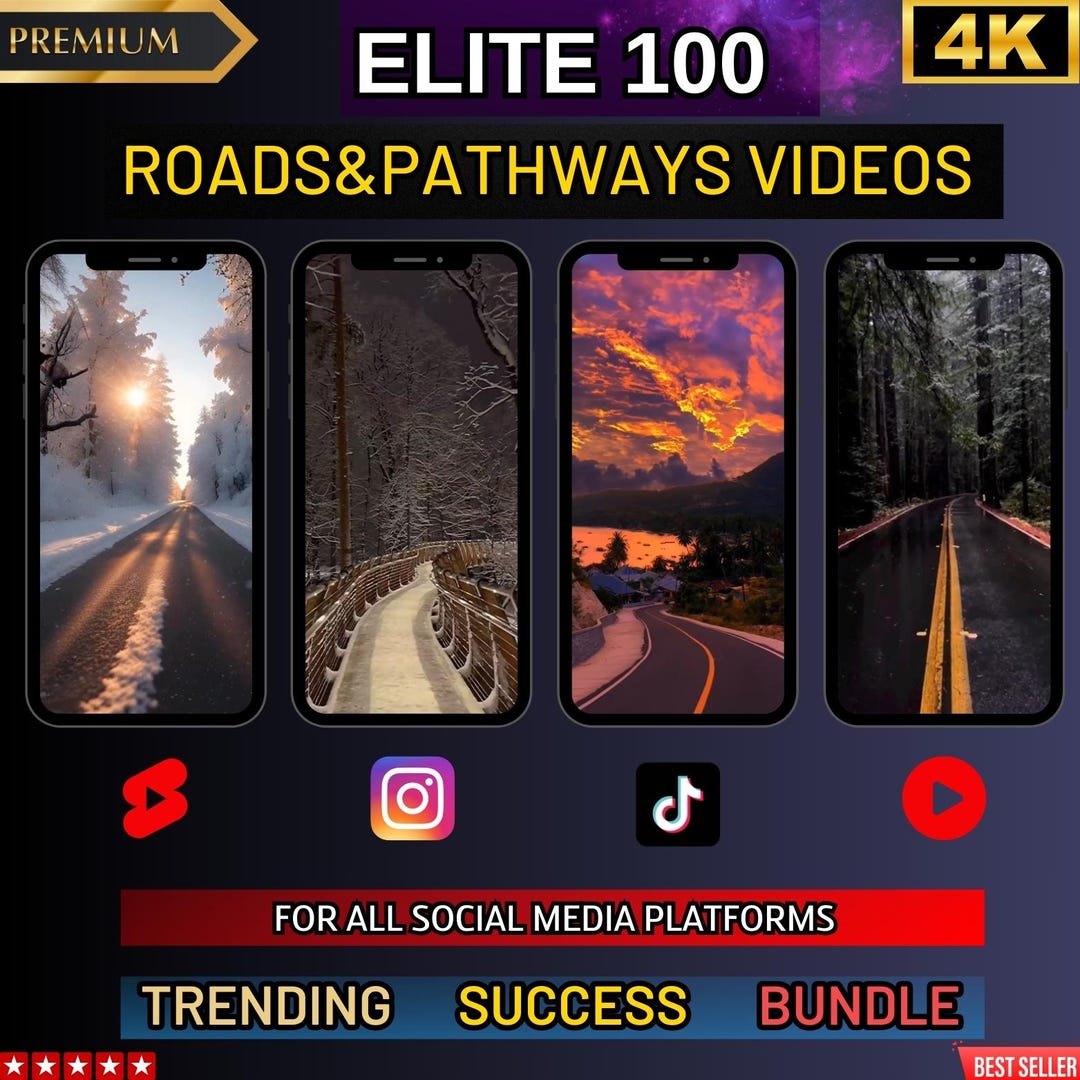 Elite Roads & Pathways 4K Video Bundle (digital Download) - Etsy
