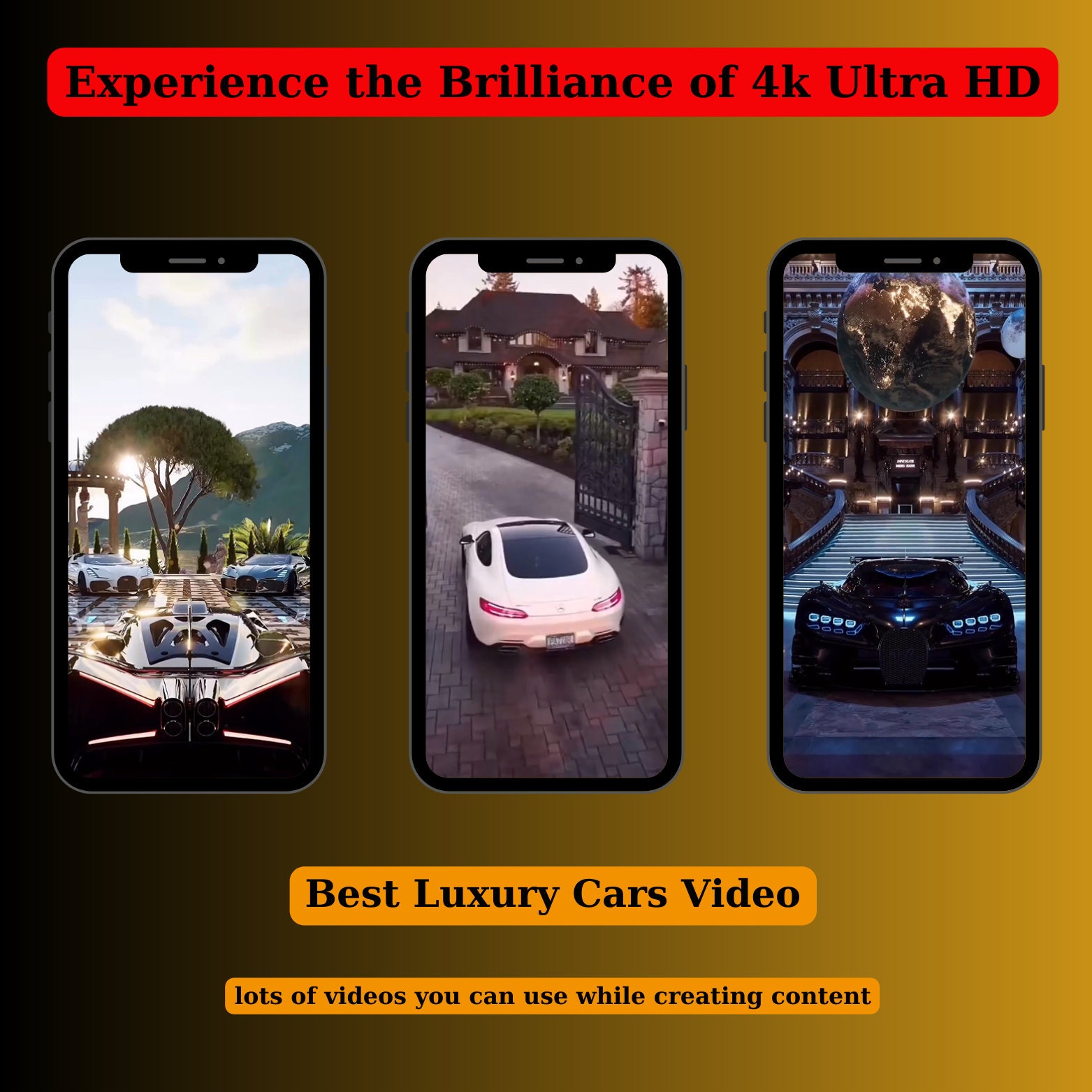 Top 100 Luxury Video Canva Editable.instagram|youtube Short|tiktok ...