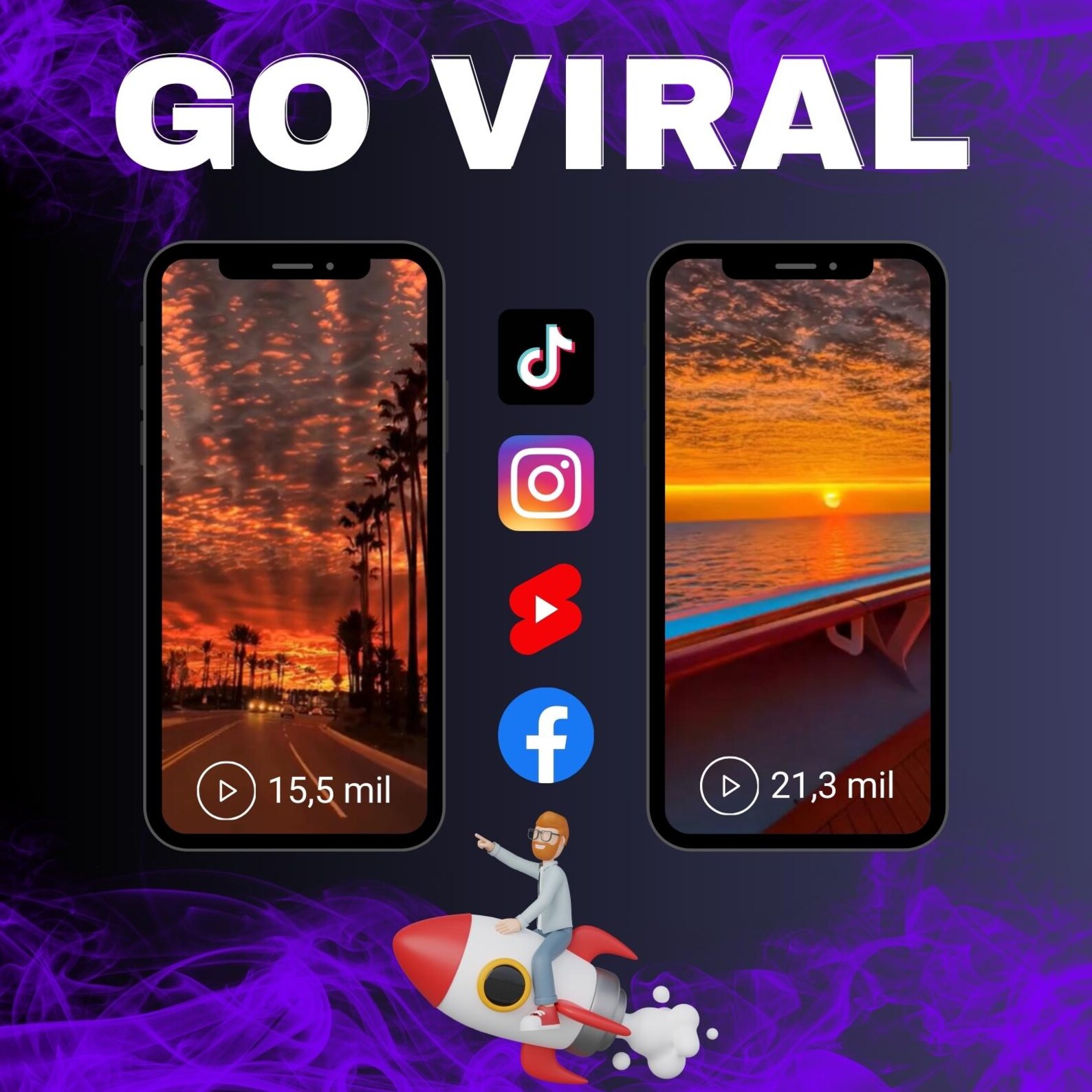 100 Chill Social Media Videos | Serene Nature Scenes (digital Download ...