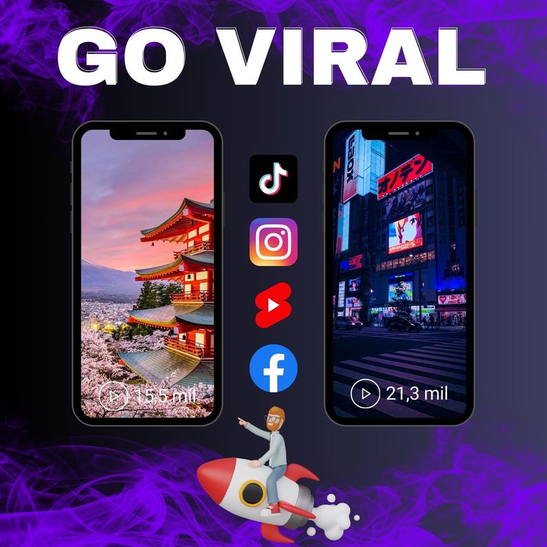 50 Tokyo 4K Videos | Social Media Content (digital Download) - Etsy