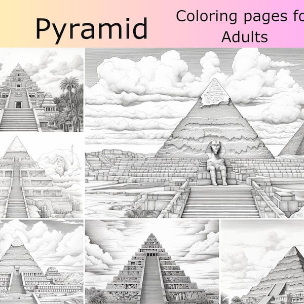 Pyramids Book - Etsy