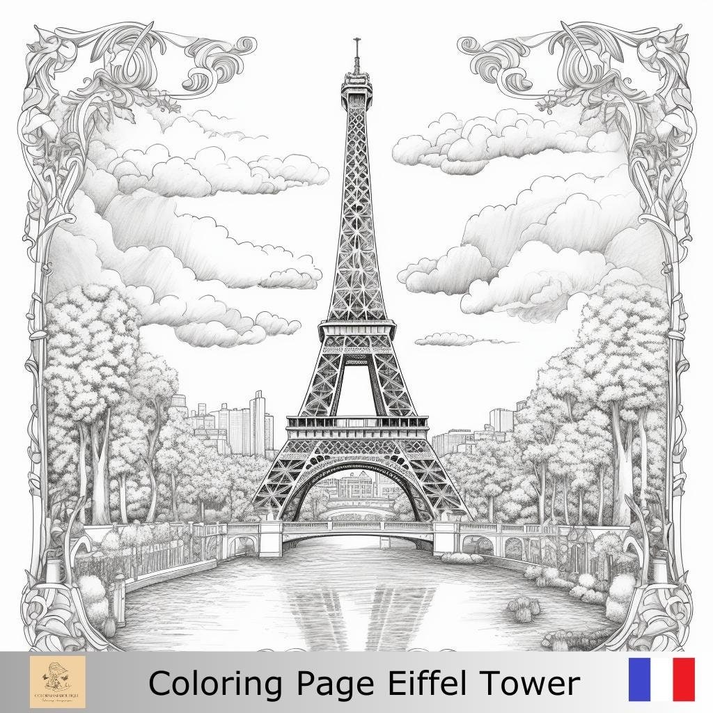 Advanced Coloring Eiffel Tower Coloring Page Coloring - vrogue.co Advanced Coloring Eiffel Tower Coloring Page Coloring - vrogue.co