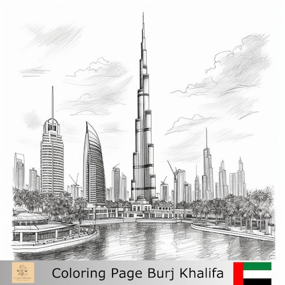 Skyscraper Coloring Page