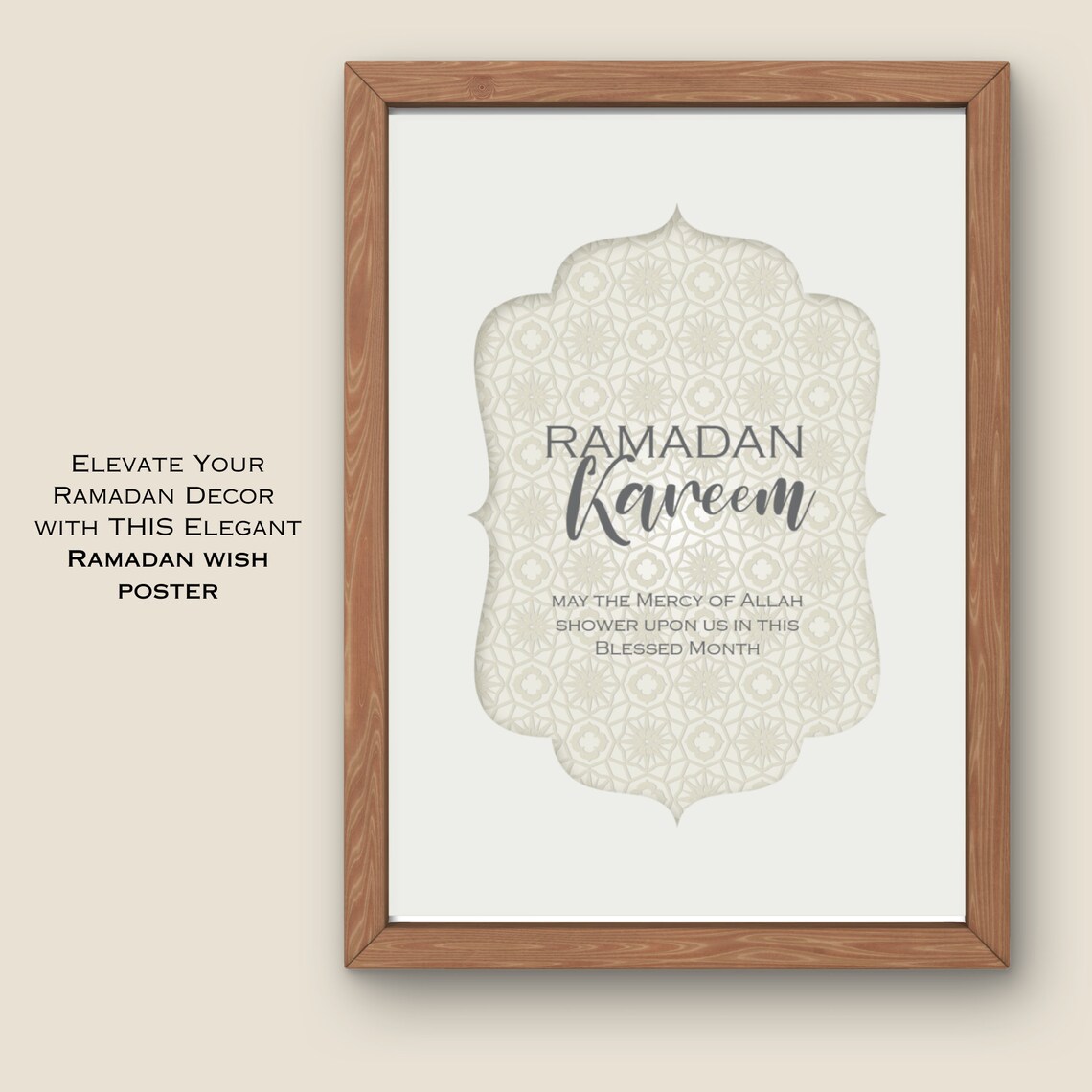 Ramadan Wall Art Set of 3 Wall Art Poster Suhoor Iftar Dua, Ramadan ...