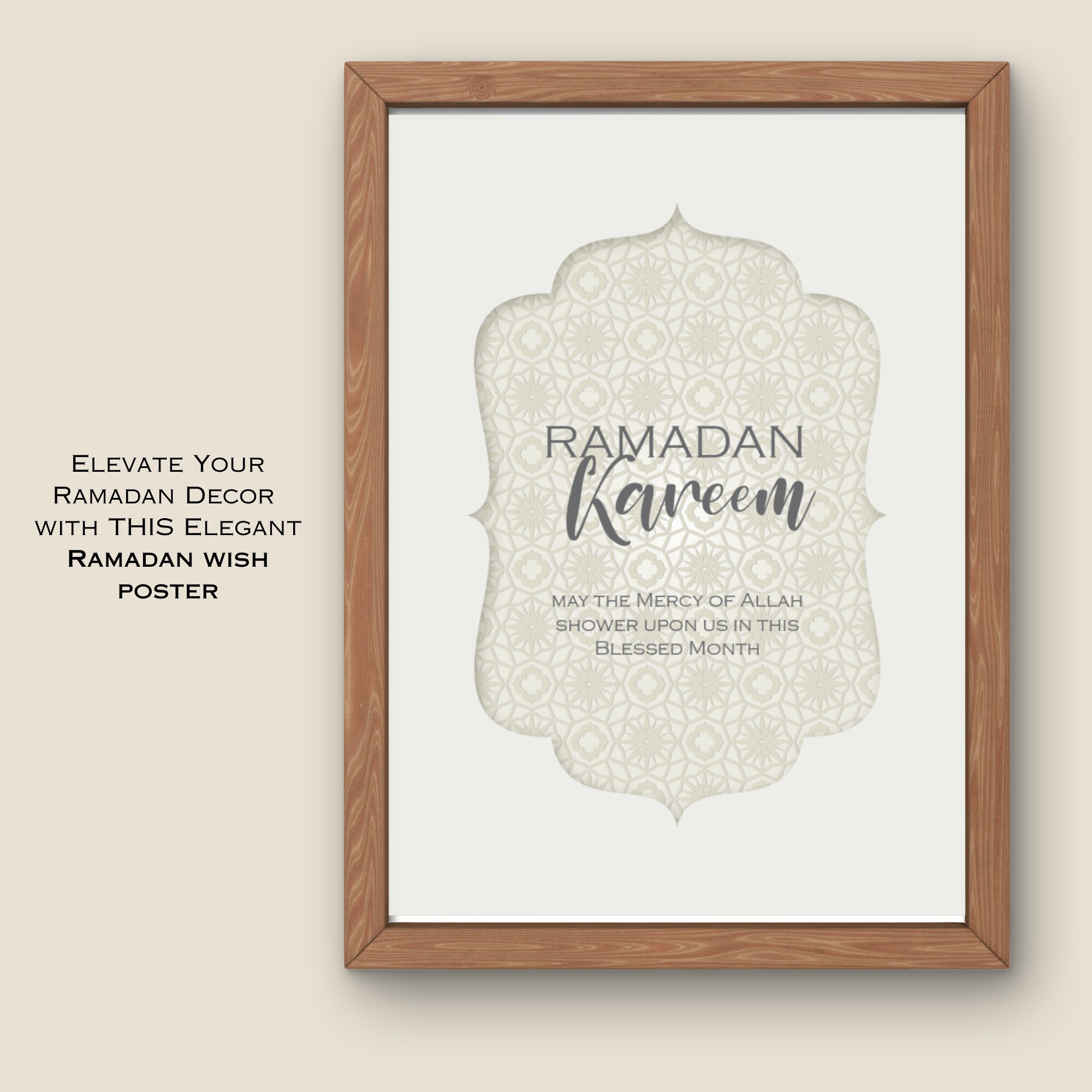 Ramadan Wall Art Set of 3 Wall Art Poster Suhoor Iftar Dua, Ramadan ...