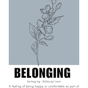 Diversity Definition Boho Wall Art, Printable Poster, Set of 6, Equity ...