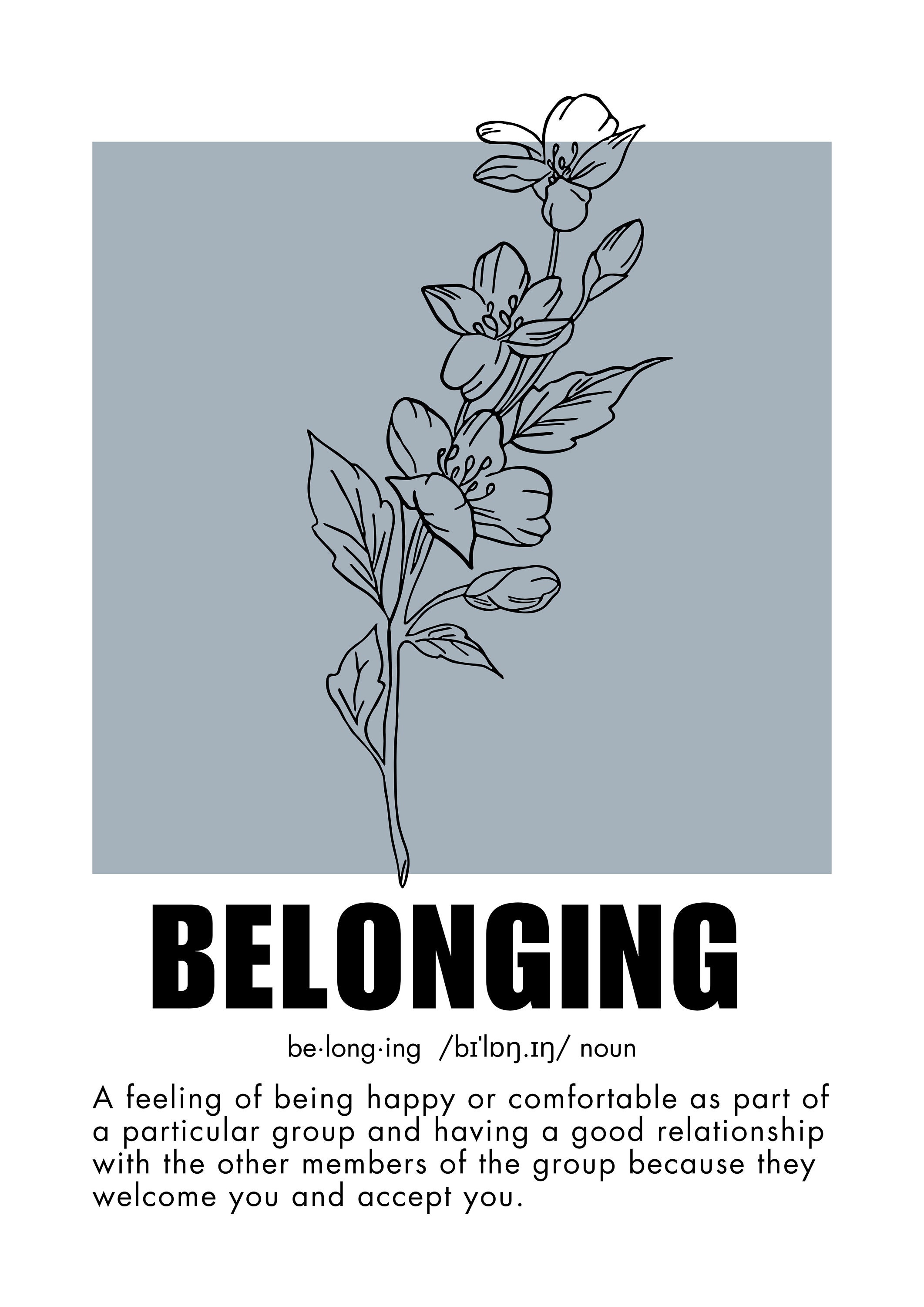 Diversity Definition Boho Wall Art, Printable Poster, Set of 6, Equity ...