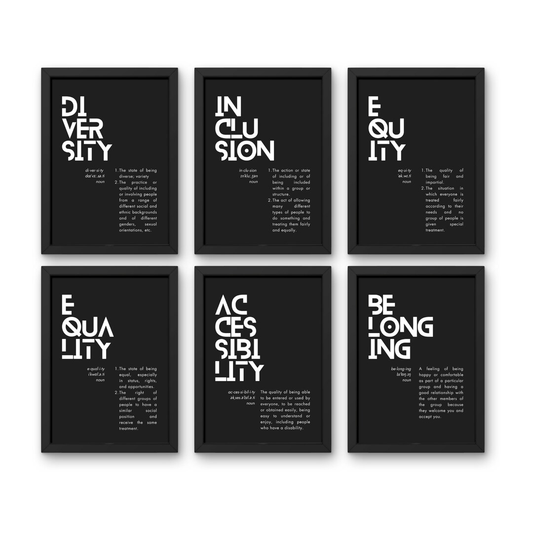 Equity Definition Black Background Minimalist Printable Office ...