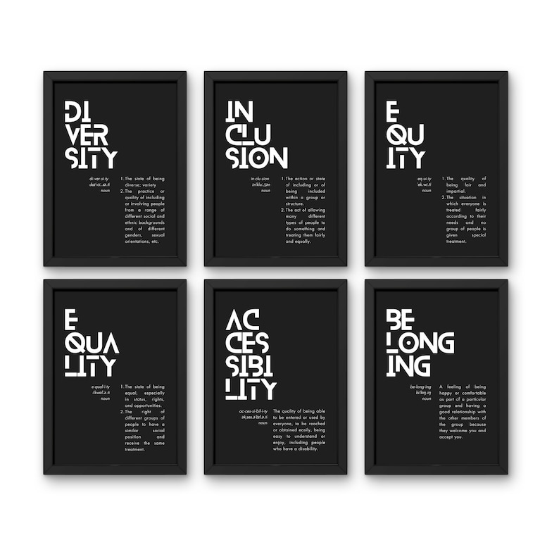 Equity Definition Black Background Minimalist Printable Office ...