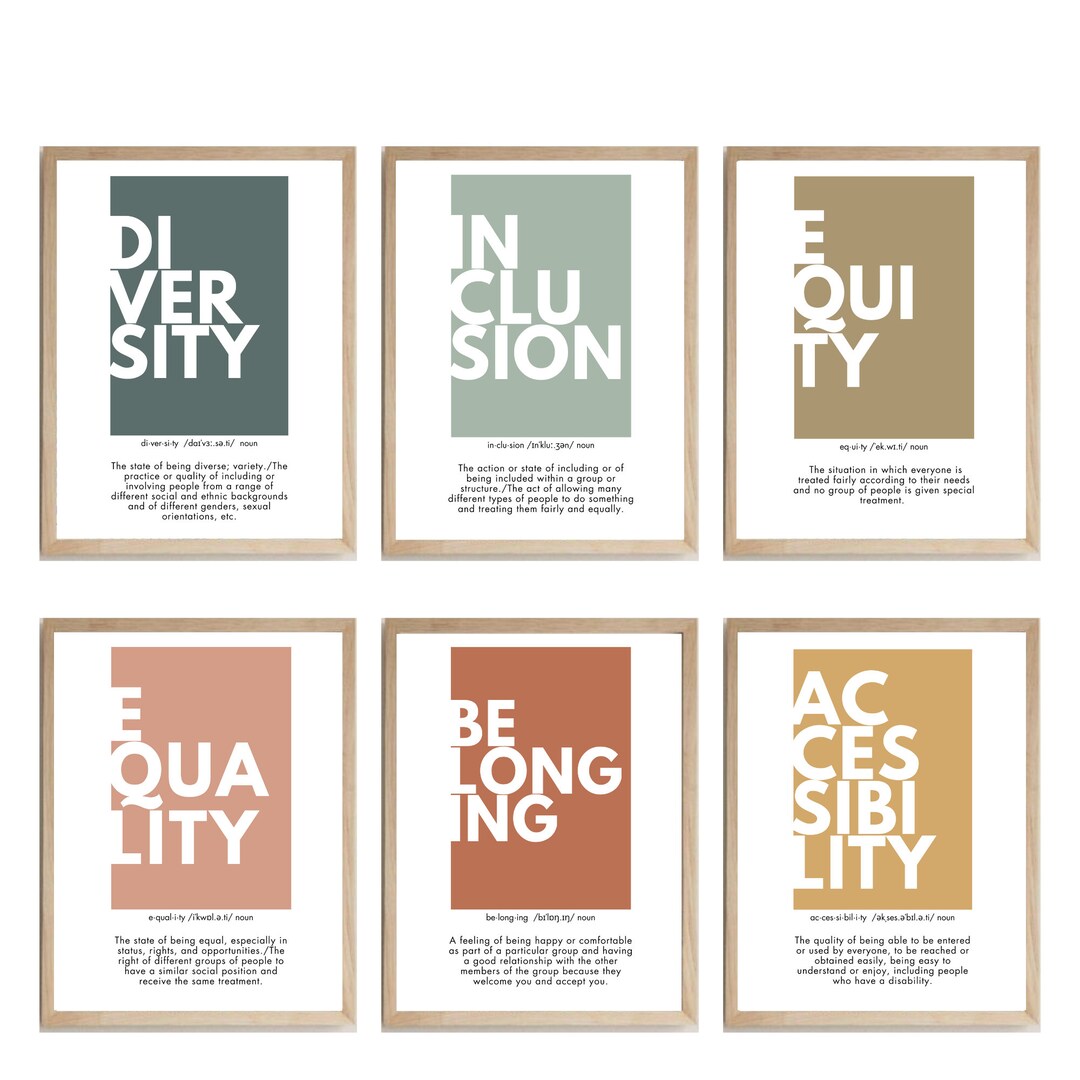 Diversity Classroom Printable Wall Art, Kids Room Colorfull Pastel ...