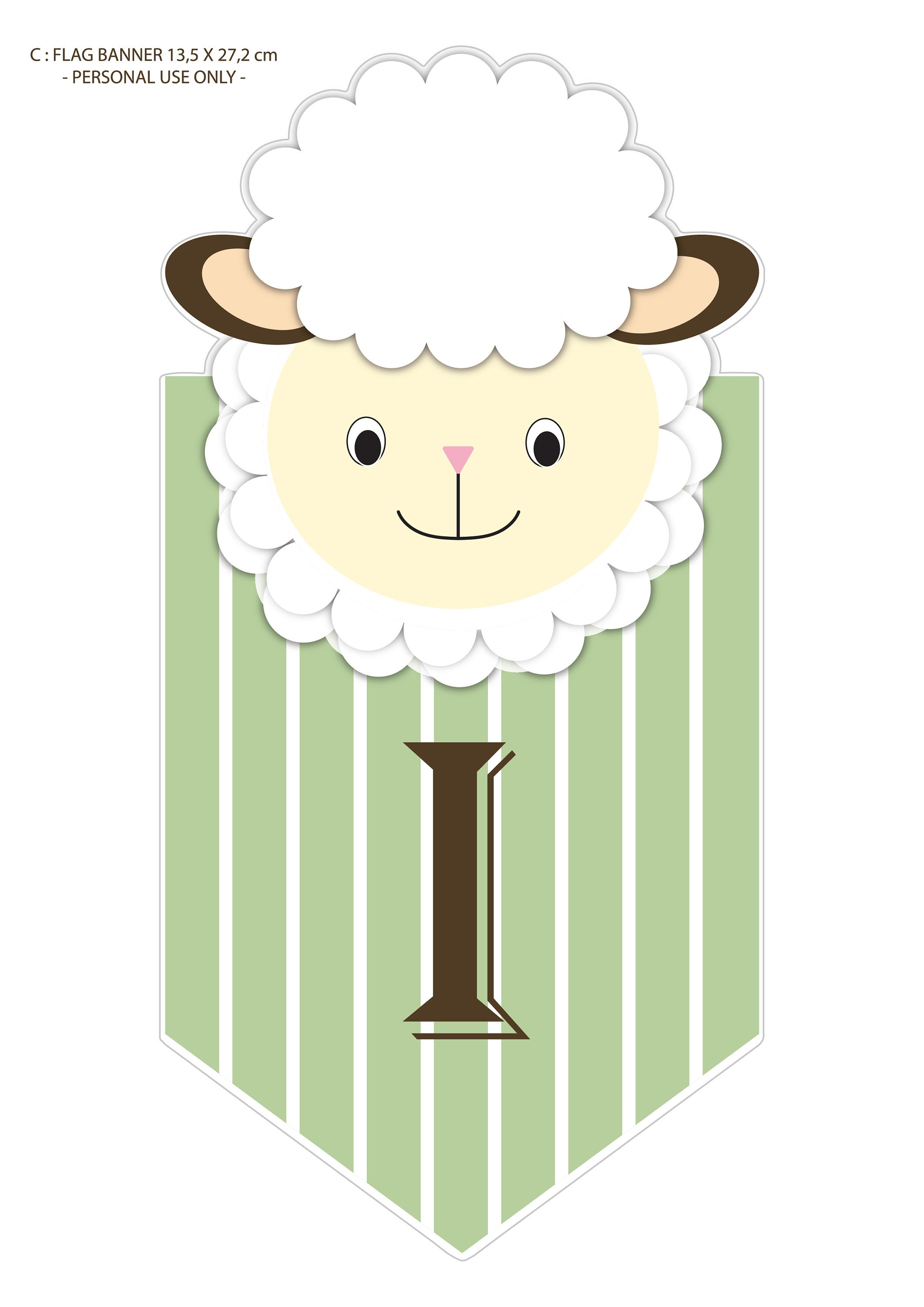 Cute Eid Al Adha Sheep Printable Banner, Garland, Bunting, Decoration A ...