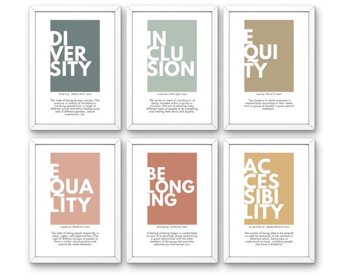 Diversity Classroom Printable Wall Art, Kids Room Colorfull Pastel ...