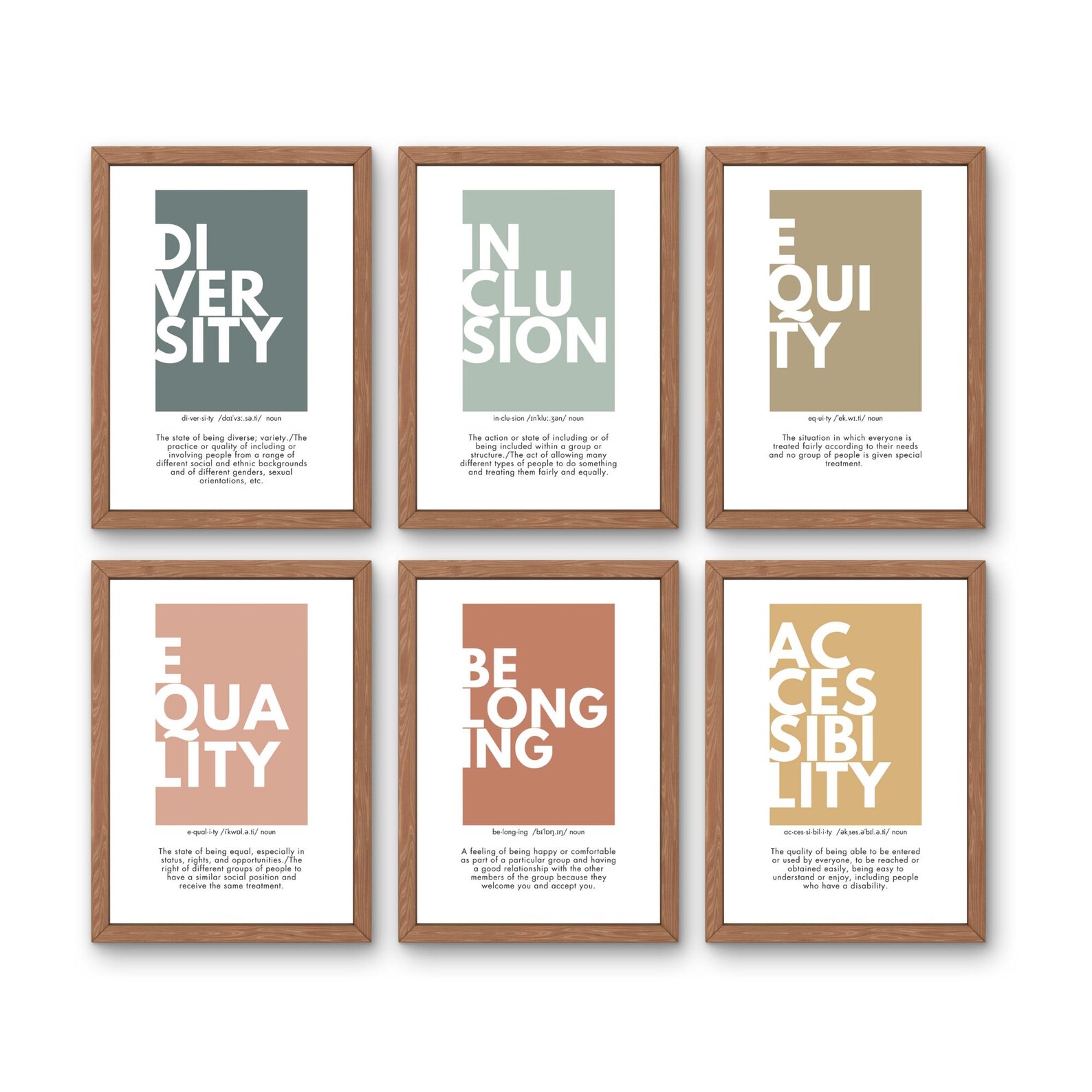 Diversity Classroom Printable Wall Art, Kids Room Colorfull Pastel ...