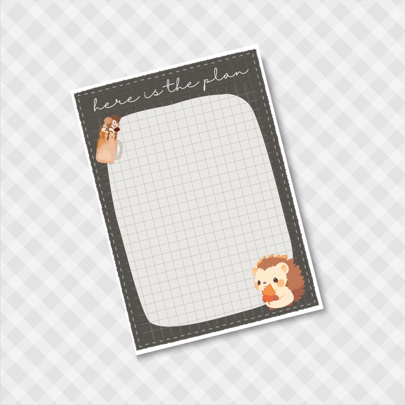 Kawaii Memo Sheet, Notepads, Notebooks, Stationery. Student Planner ...