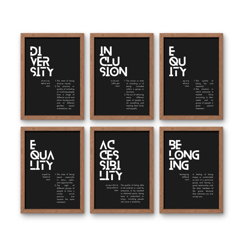 Equity Definition Black Background Minimalist Printable Office ...