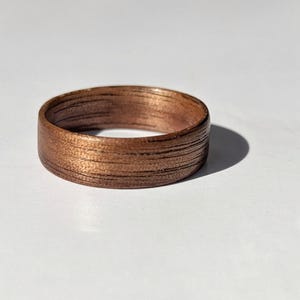 Handmade American Walnut Bentwood Ring With a Danish Oil and Beeswax ...