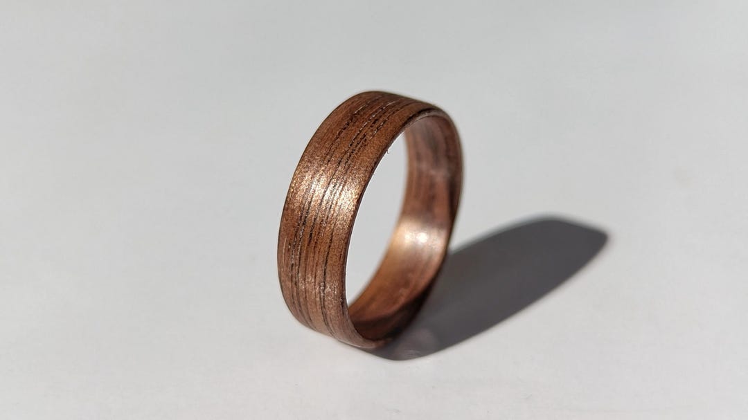 Handmade American Walnut Bentwood Ring With a Danish Oil and Beeswax ...