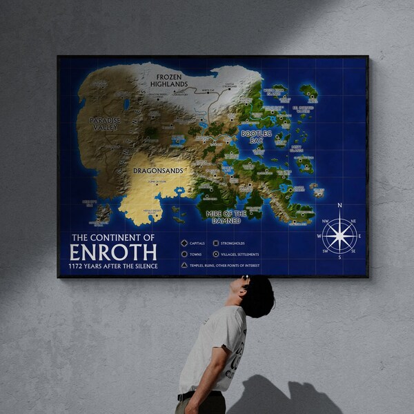 Enroth Map Poster - Etsy