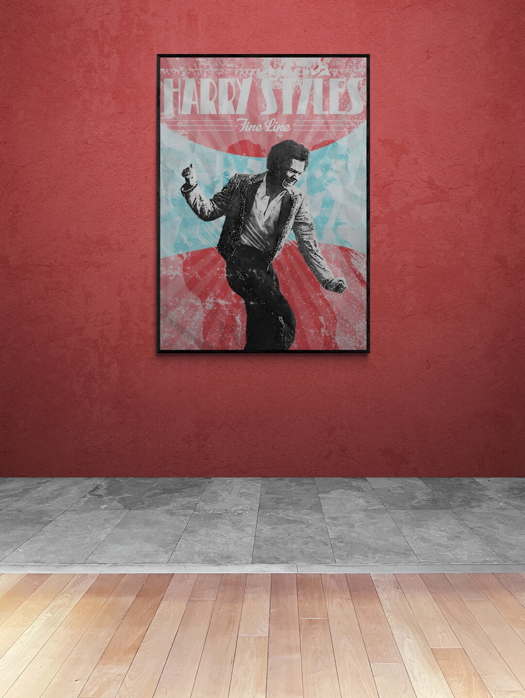 Harry Styles Poster Harry Styles Vintage Poster Print Harry - Etsy