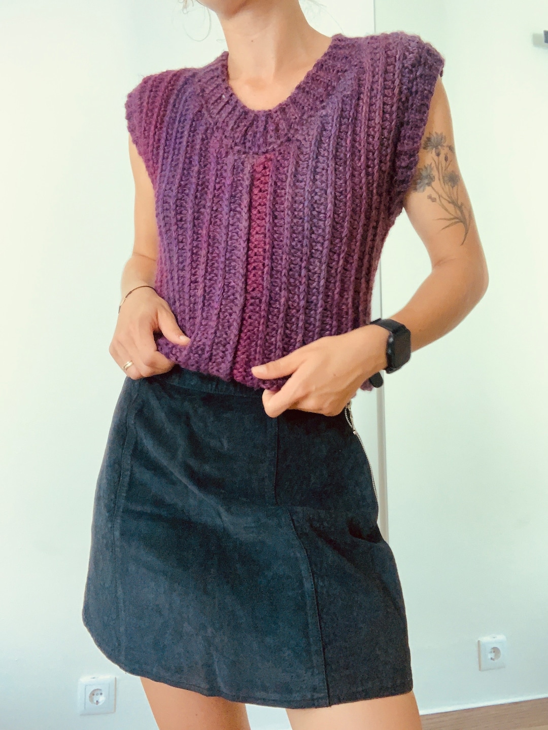 Classic Vest Crochet Pattern - Etsy