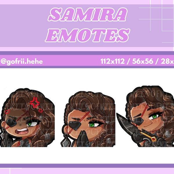 Samira League of Legends - Etsy