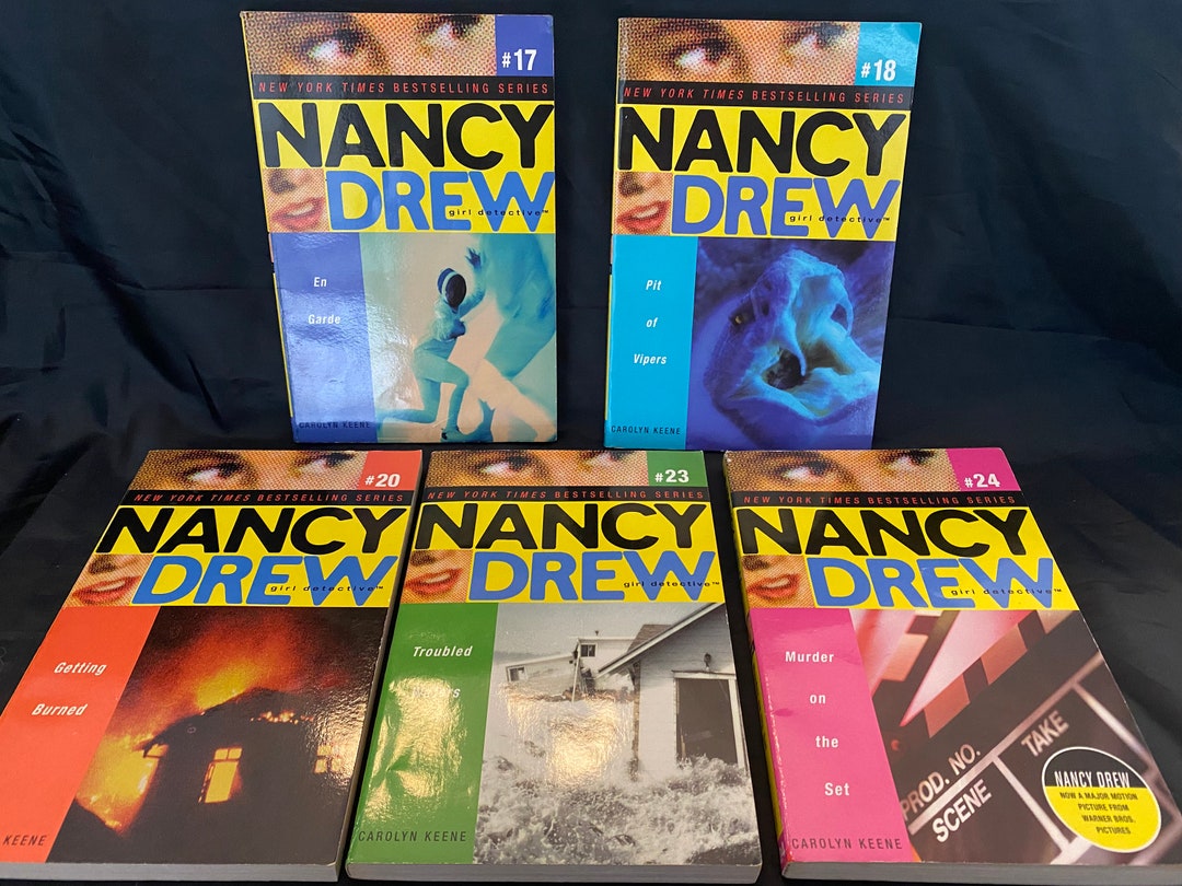 Nancy Drew Girl Detective SET OF 5 Books Carolyn Keene - Etsy