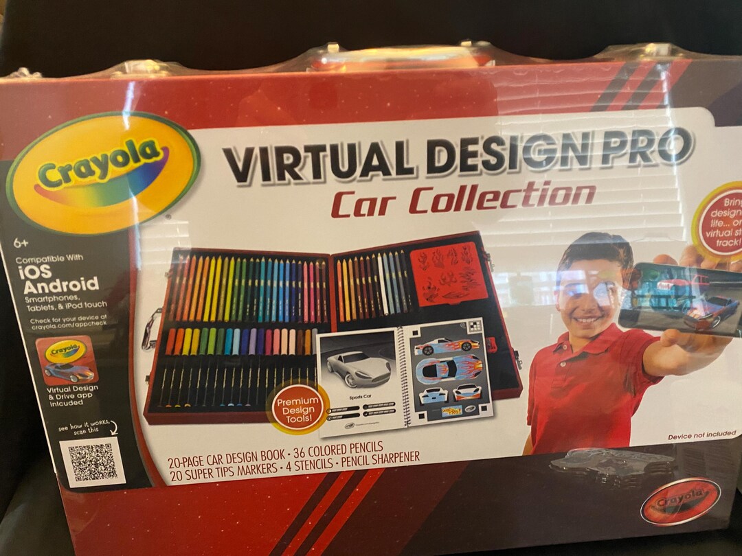 Crayola Hallmark Virtual Design Pro Car Collection NEW SEALED - Etsy