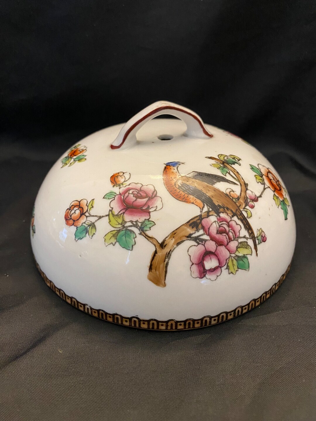 Whieldon Ware Pheasant Replacement Lid - Etsy