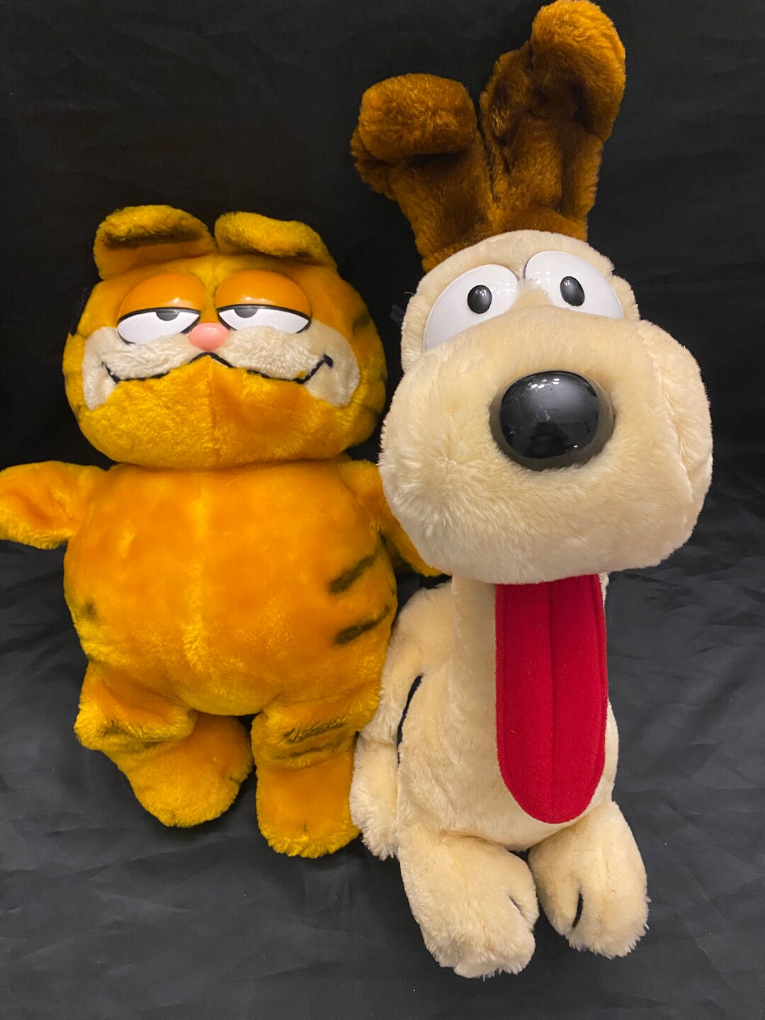 VTG Garfield Plush 1978-1981 & Odie Plush 1983 - Etsy