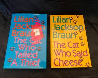 The Cat Who... Series Lilian Jackson Braun Hardcover - Etsy