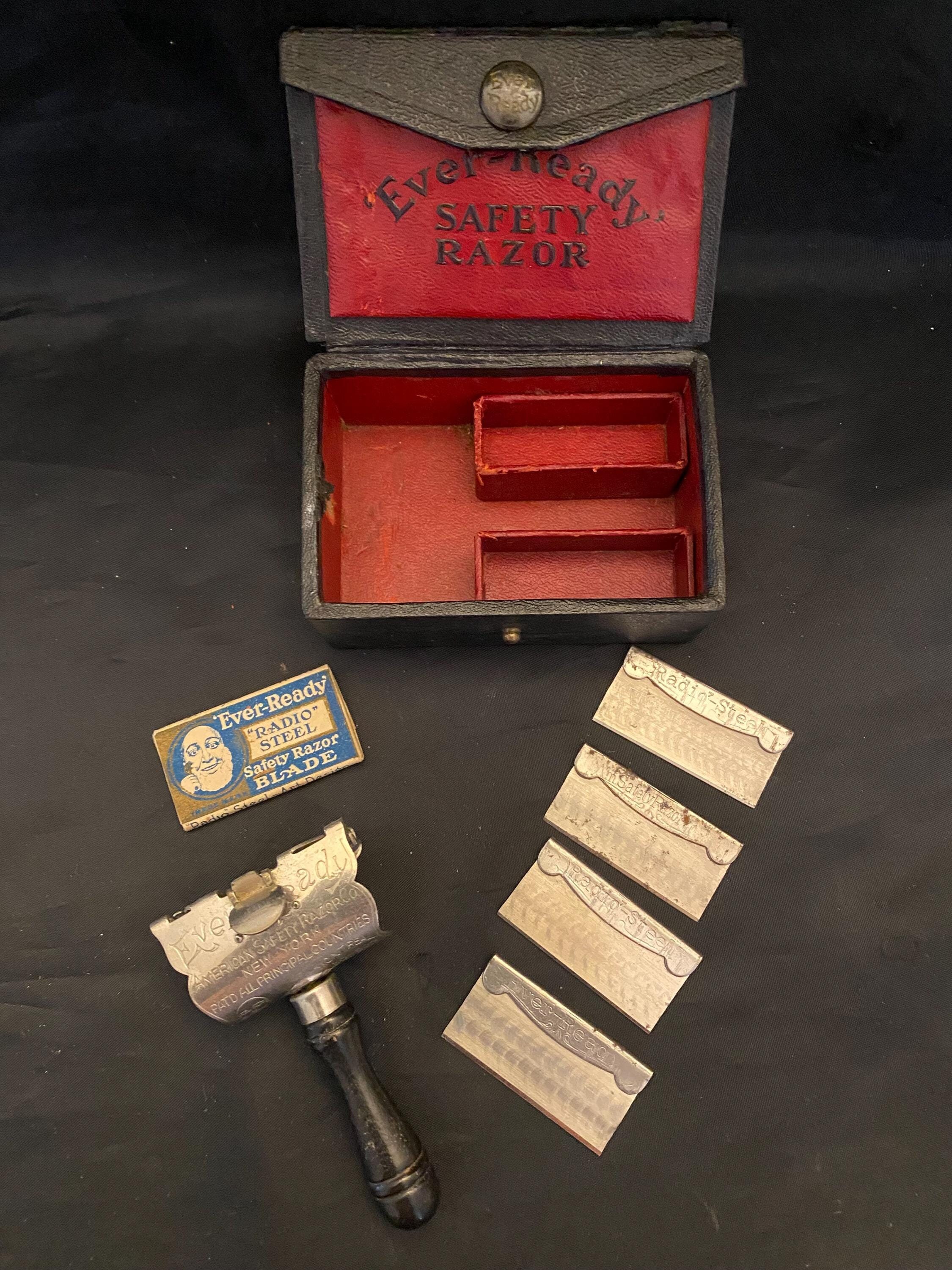 Antique Ever-ready Safety Razor Set - Etsy