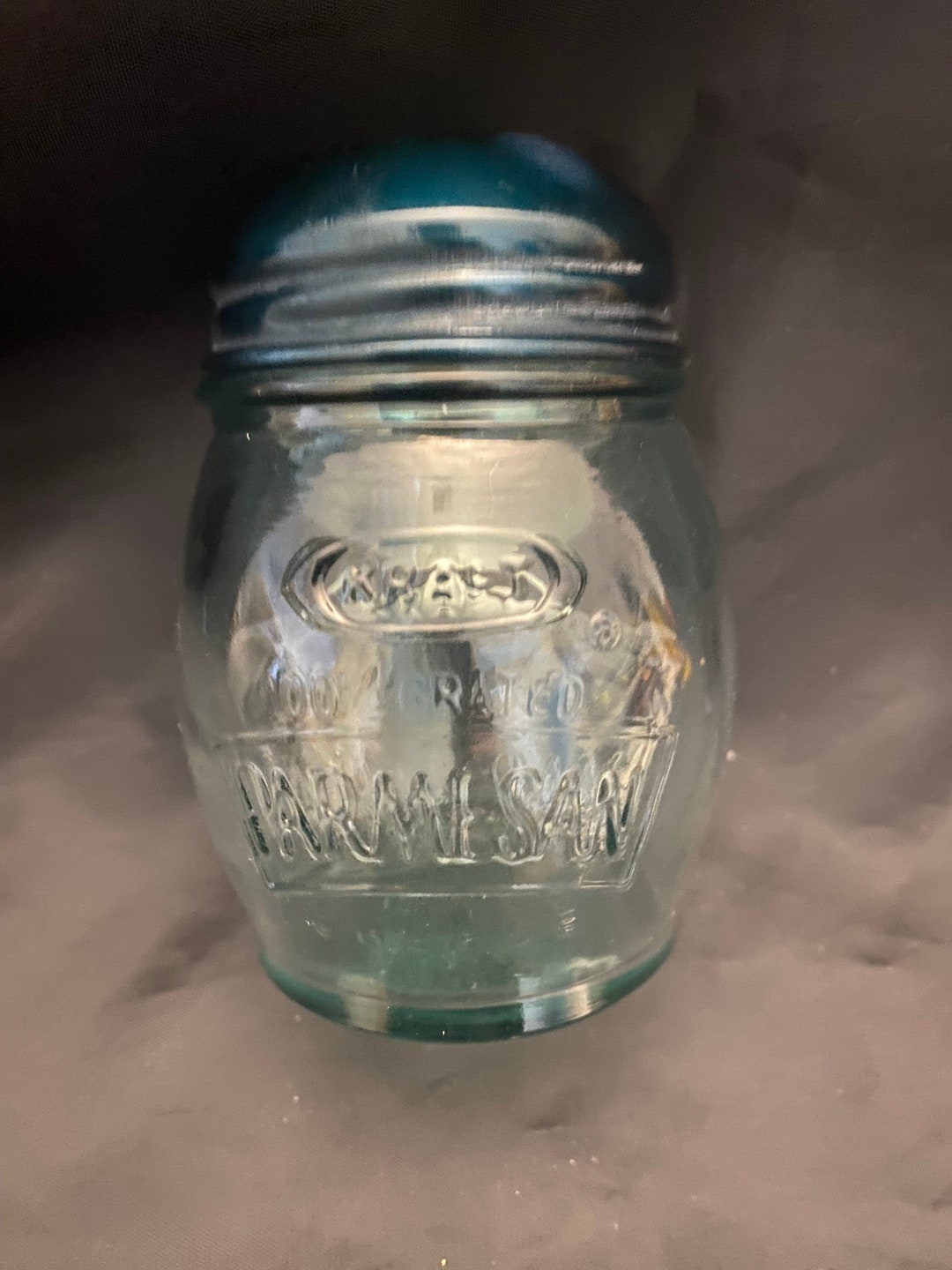 Kraft 100% Grated Parmesan Cheese Shaker Green Glass - Etsy