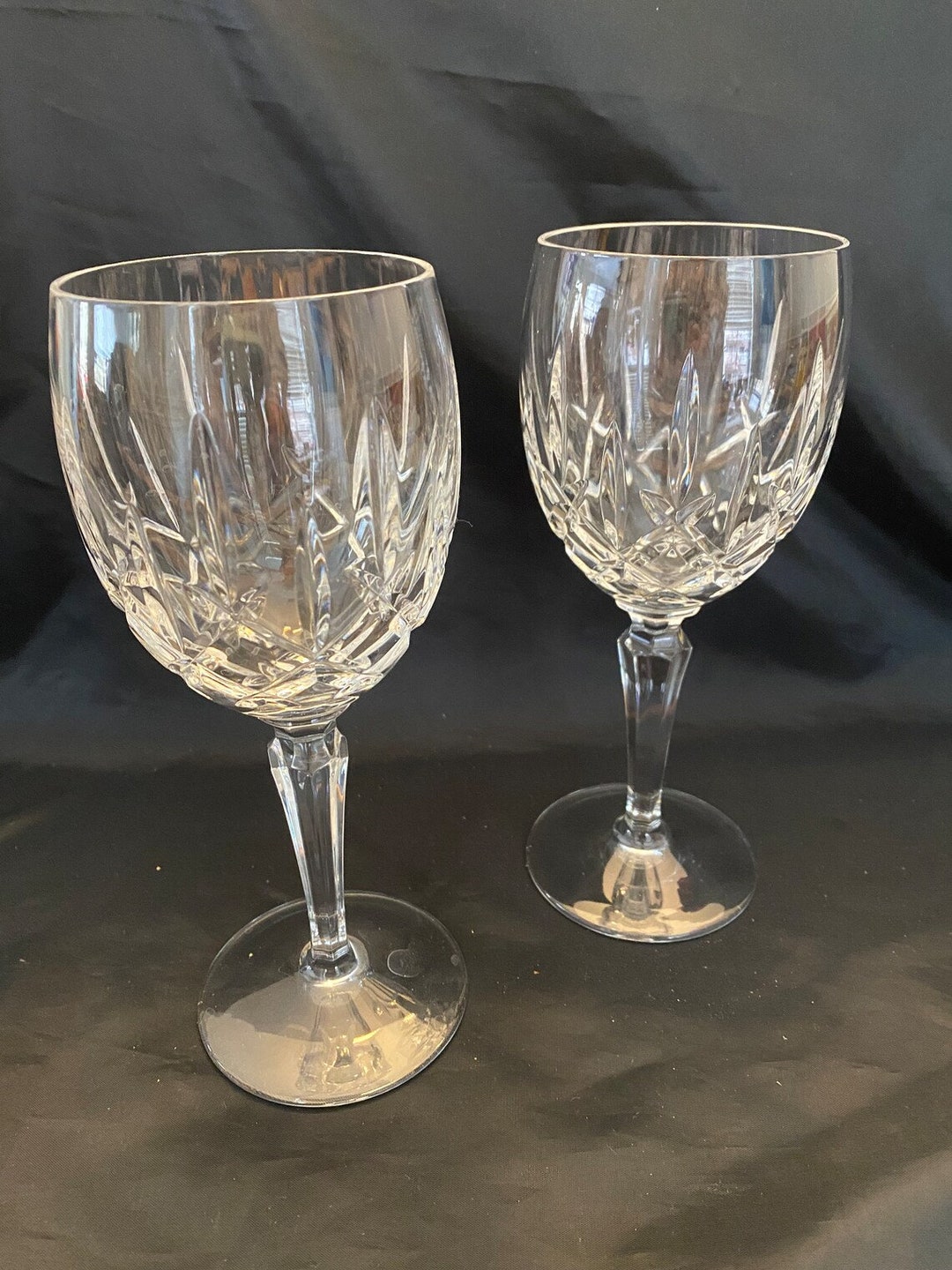 Gorham Lady Anne Crystal Wine Glass / Water Goblet - Etsy