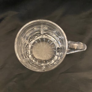 VTG Clear Cut Leaded Crystal Tea or Coffee Mug - Etsy