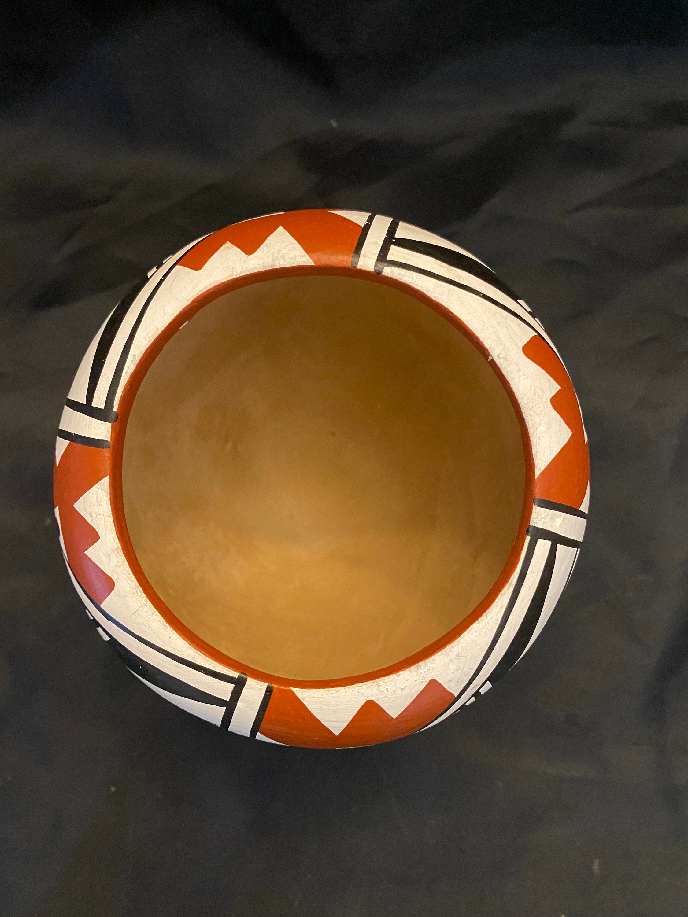 Jemez Pueblo Pottery / Tribal Pottery Pot Signed C Loretto - Etsy