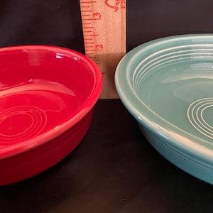 FIESTA WARE Bowl RED - Etsy