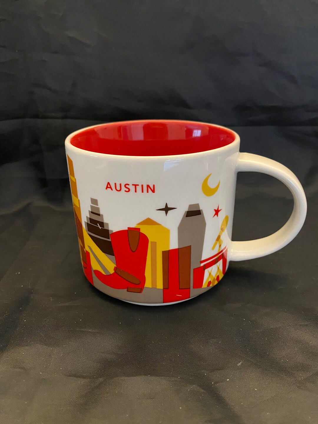 STARBUCKS MUGS You Are Here AUSTIN - Etsy