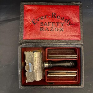 Antique Ever-ready Safety Razor Set - Etsy