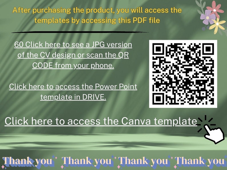 50 Professional Resume Template With Photocv Template Power - Etsy