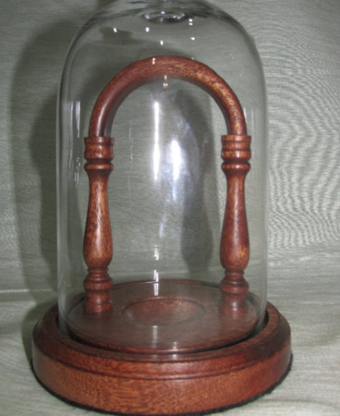 Pocket Watch Glass Display Dome Stand in Light Oak Dark Oak - Etsy