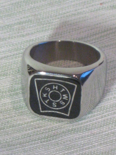 Masonic Ring York Rite Chapter / Mark Degree Freemason - Etsy